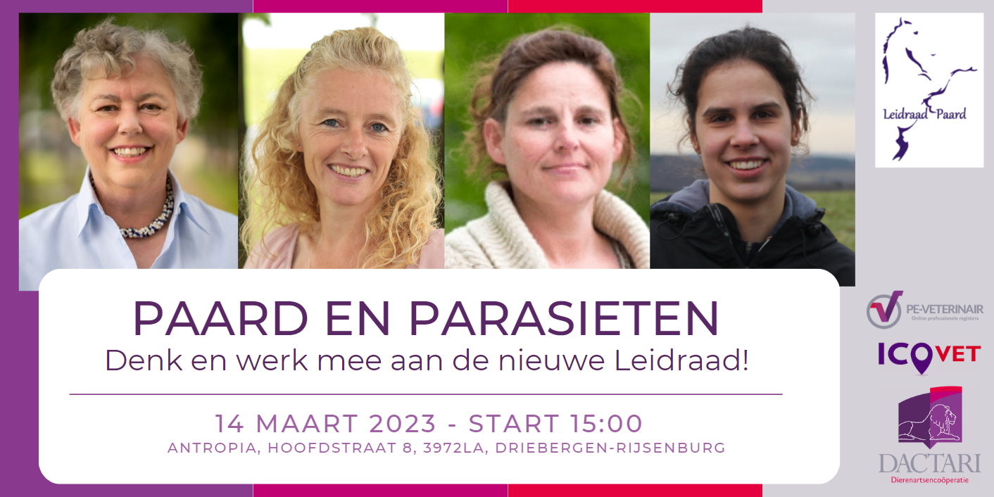 Nascholing Leidraad Paard en Parasieten - KNMvD.nl